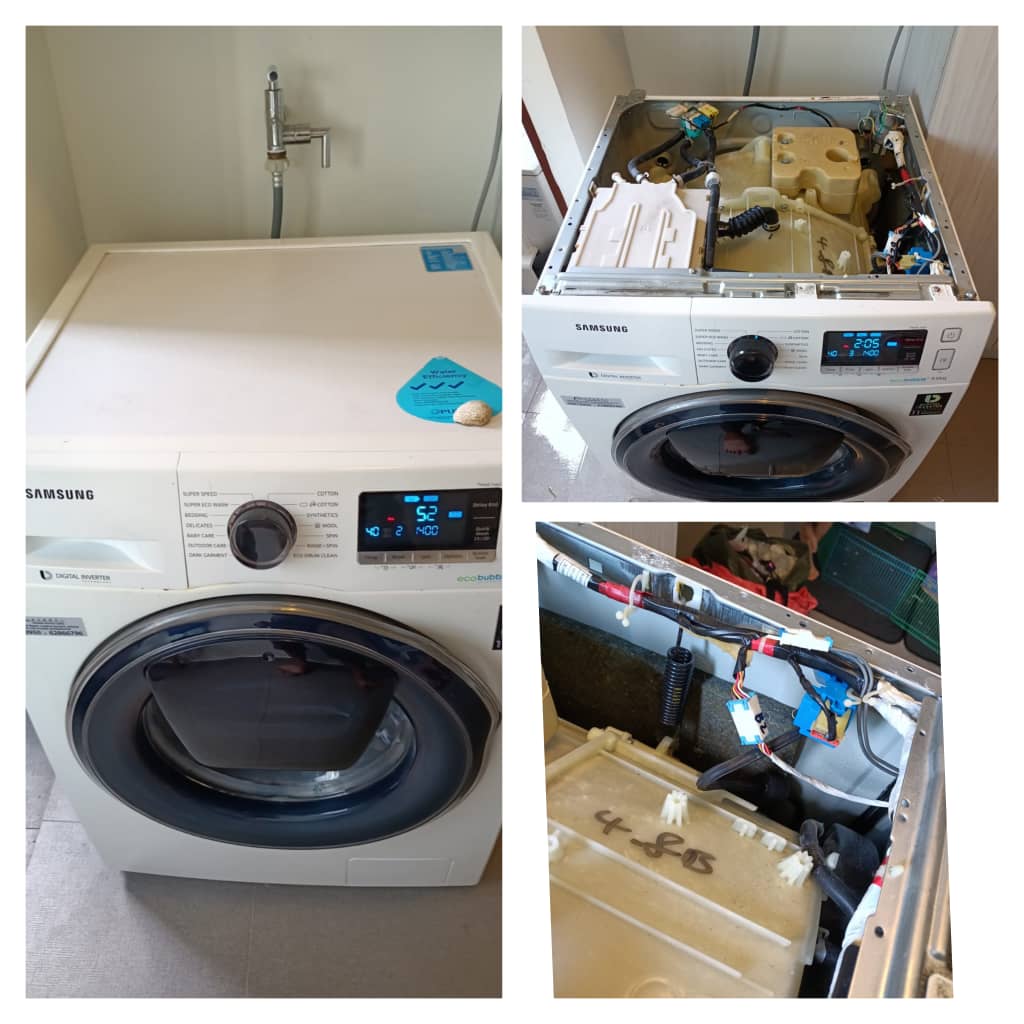 Check Control Panel Faulty For The Washing Machine - Washing Machine ...