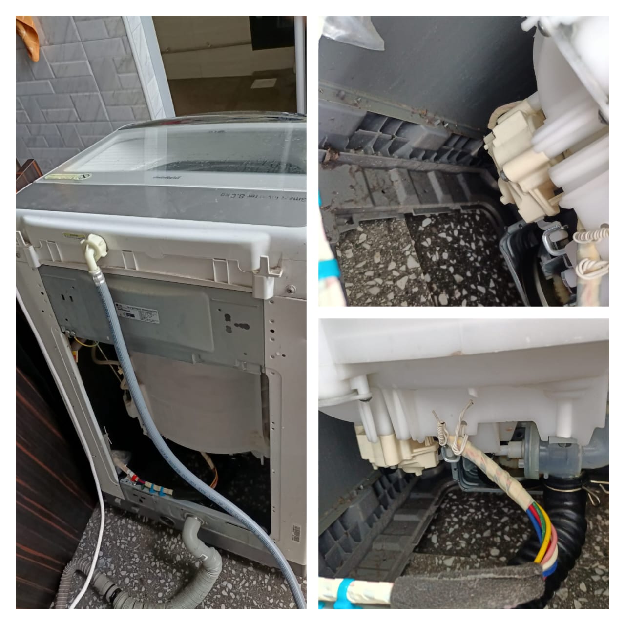 Washing Machine Checking For Drainage Issue 3 - Washing Machine Repair ...