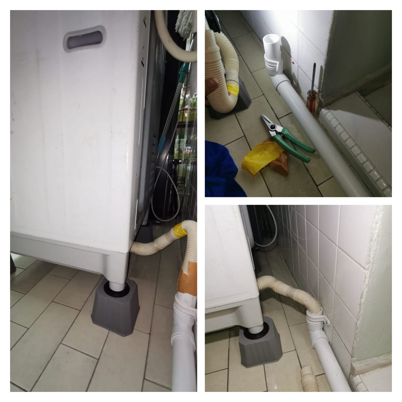 Supply And Replace New Drainage Pipe For Washing Machine2 - Washing ...